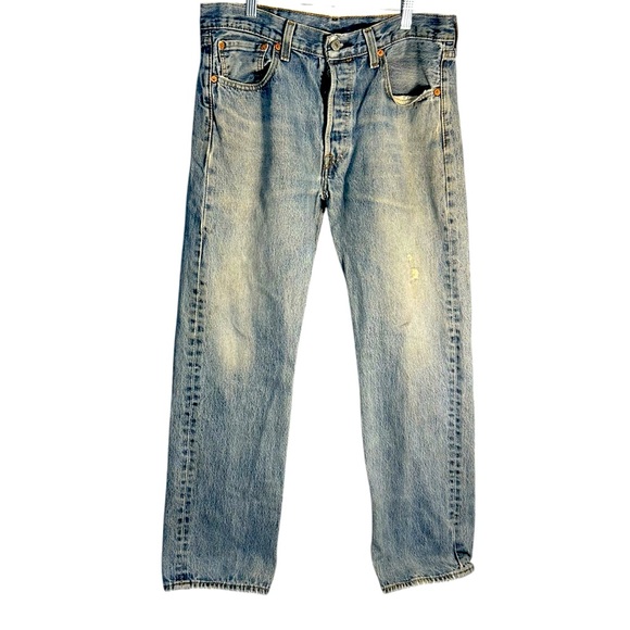 Levi's | Jeans | 5 Button Fly Straight Leg Jeans Sz 33 X 30 | Poshmark